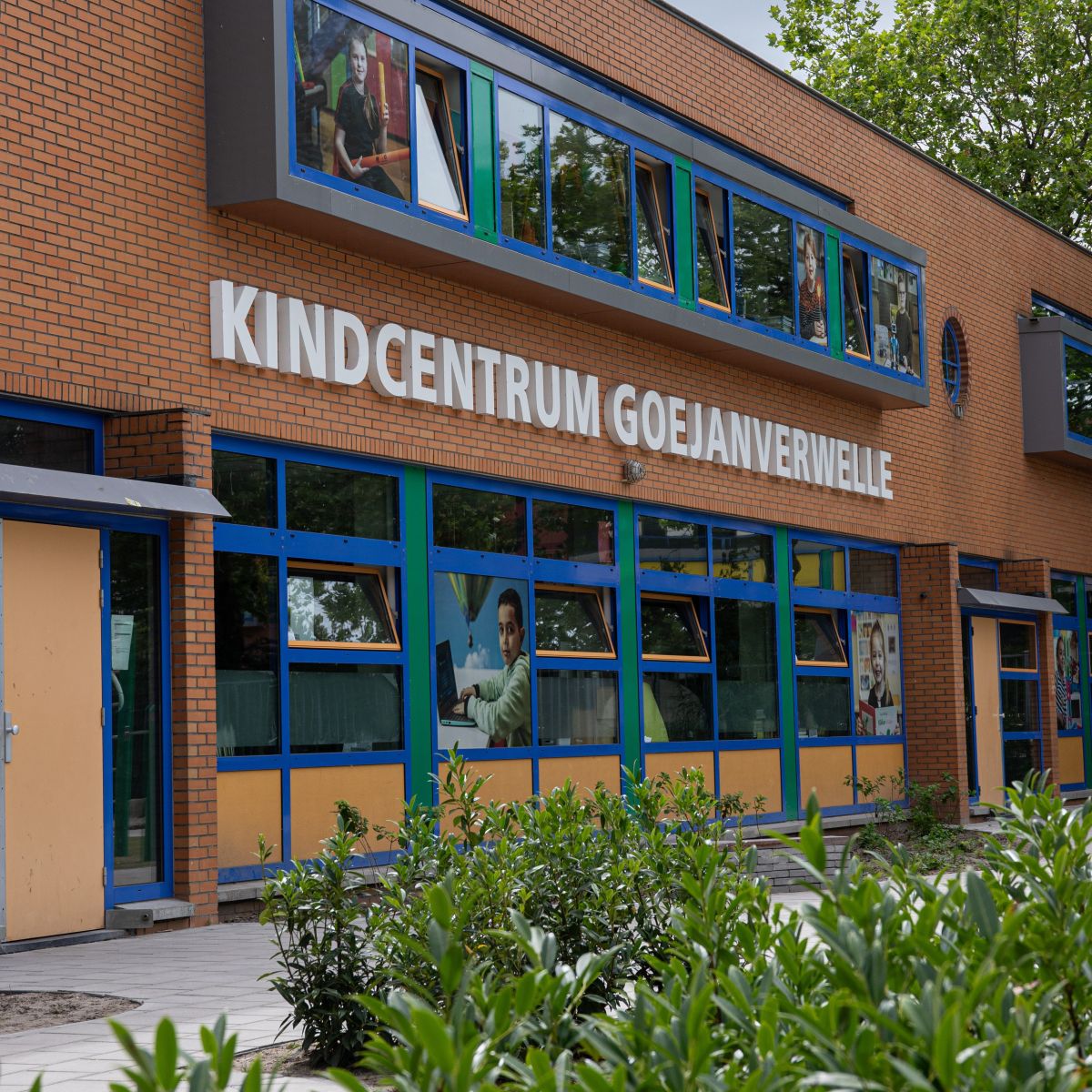 Groen schoolplein voor Kindcentrum Goejanverwelle - Maak Gouda Duurzaam
